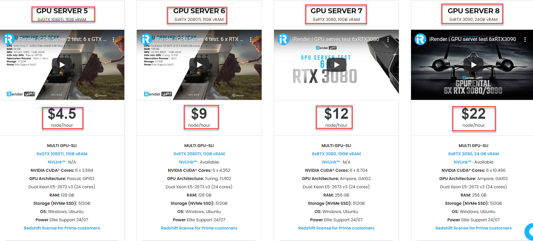 Cloud render farm tốt nhất cho Houdini và Redshift render GpuHub cho Cloud Gaming gpuhub.net